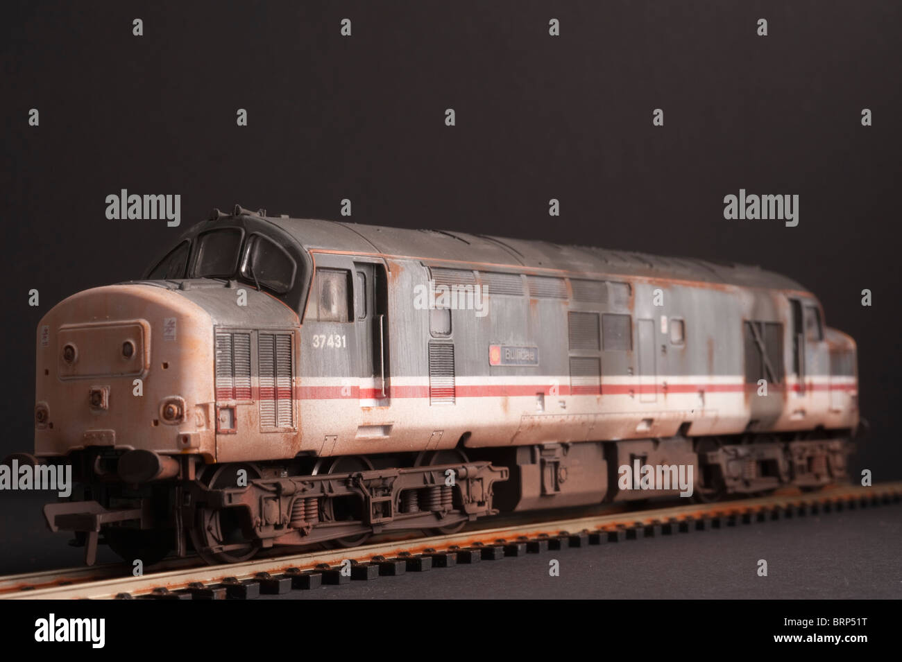 Class 37 Diesel Locomotive Bullidae Stock Photo - Alamy