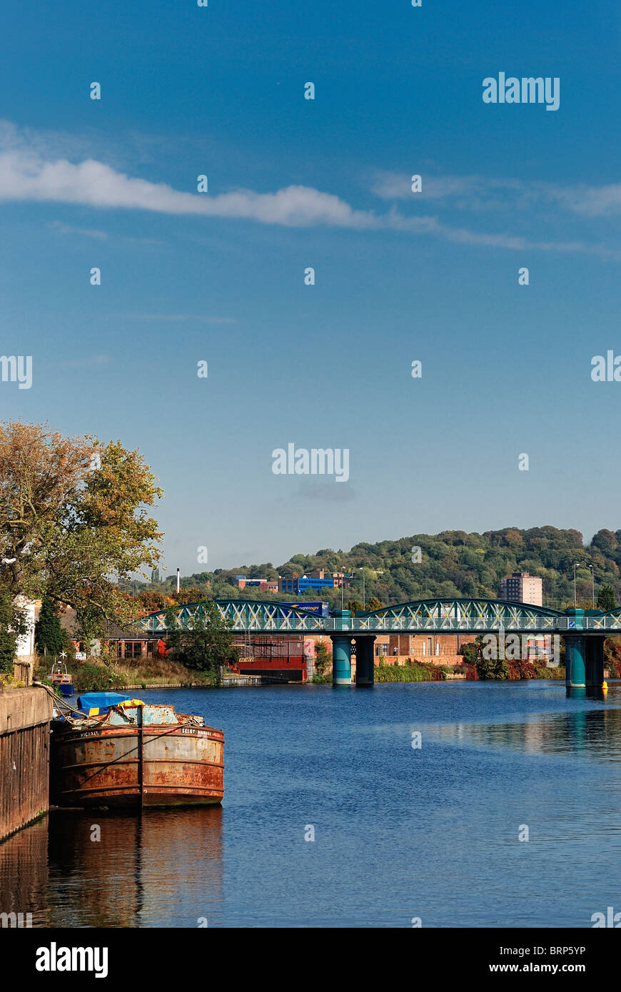 river trent nottingham england uk Stock Photo - Alamy