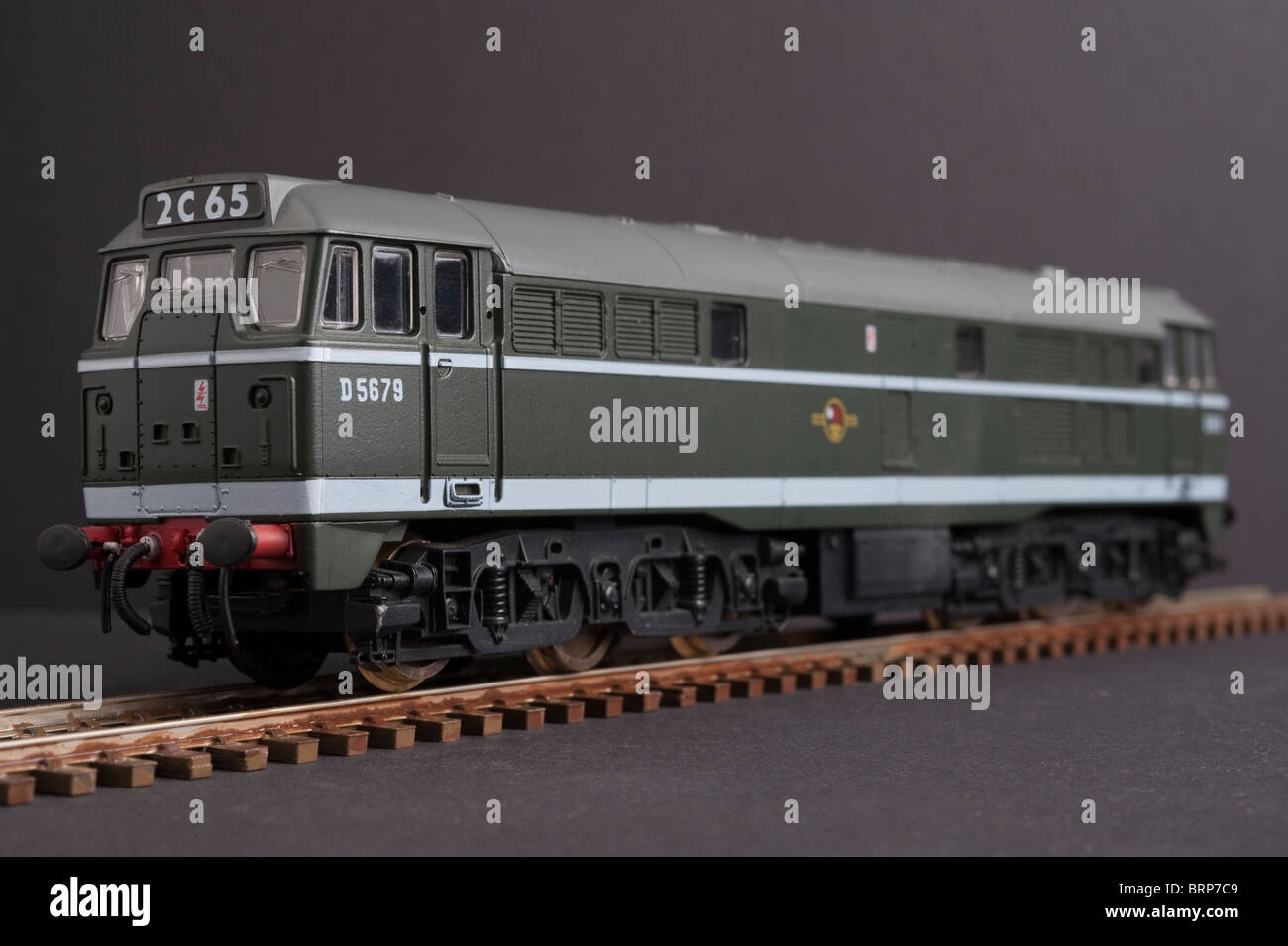 Class 31 Diesel Locomotive, BR Brunswick Green livery Stock Photo - Alamy