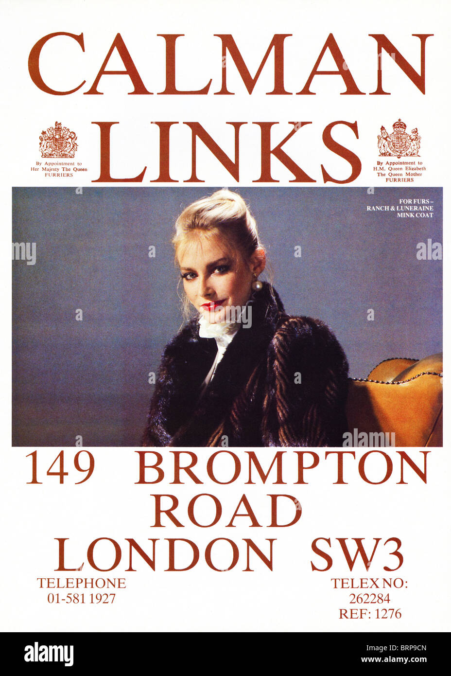 1980s uk fashion magazine advert hi-res stock photography and images ...