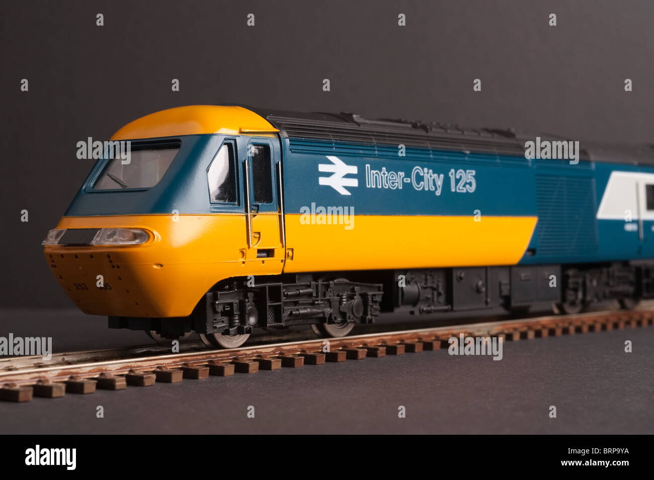 High Speed Train 125, BR Blue livery, circa 1970s Stock Photo - Alamy