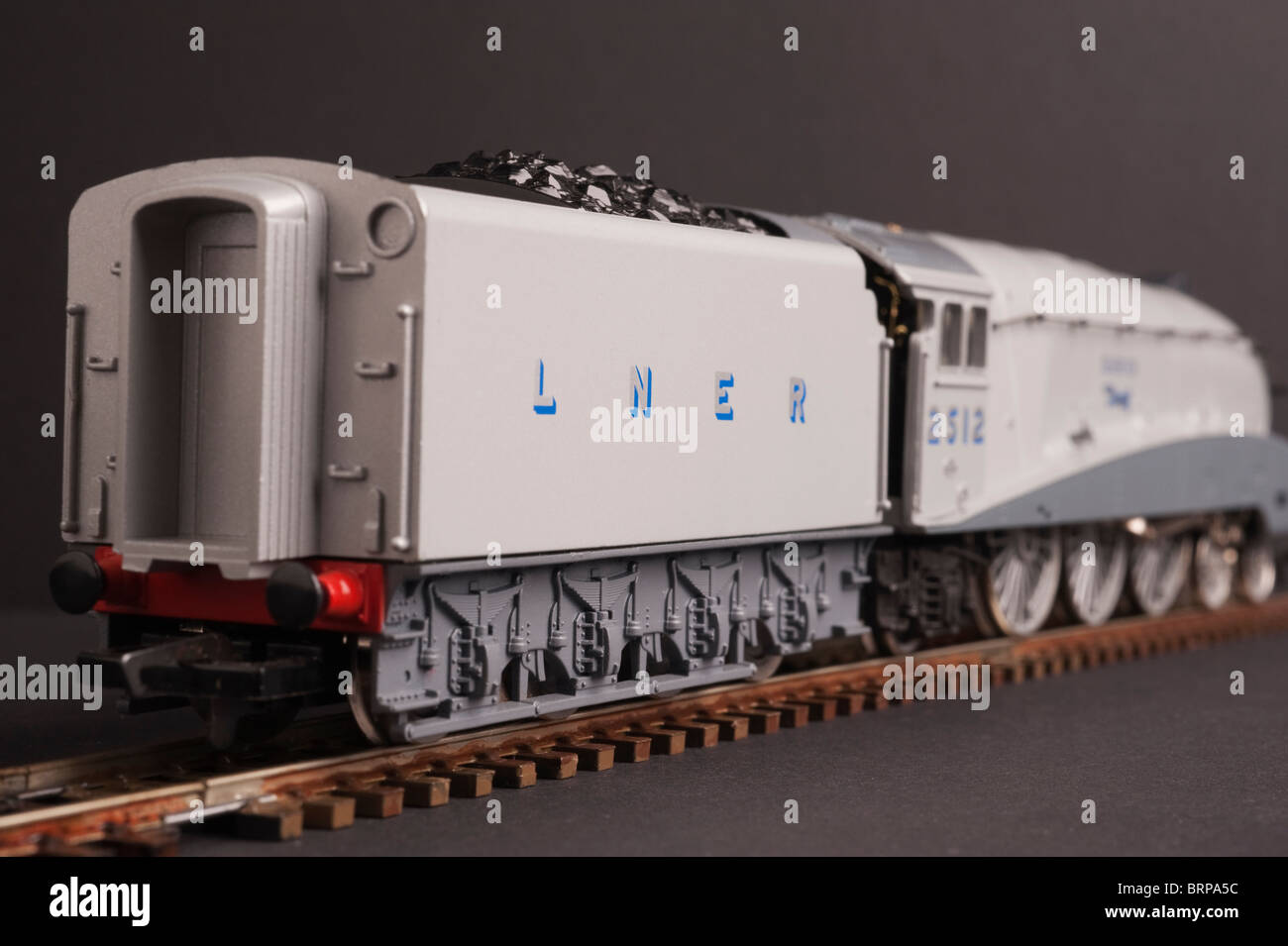 Gresley LNER Class A4 Pacific Silver Fox Locomotive, circa 1930s livery ...