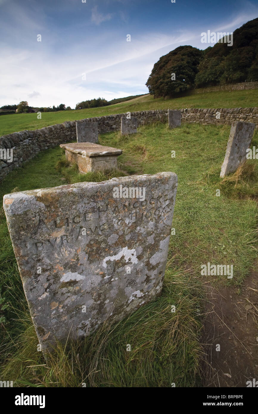The Riley graves, burial place of the Hancock family victims of the ...