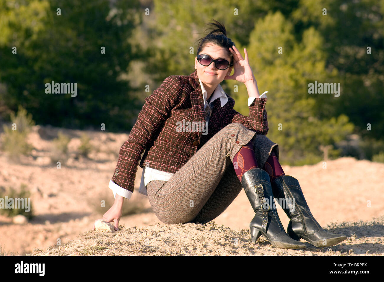 Thin model hi-res stock photography and images - Alamy