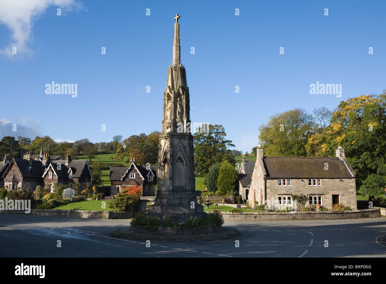 Ilam Village Staffordshire Peak District High Resolution Stock ...