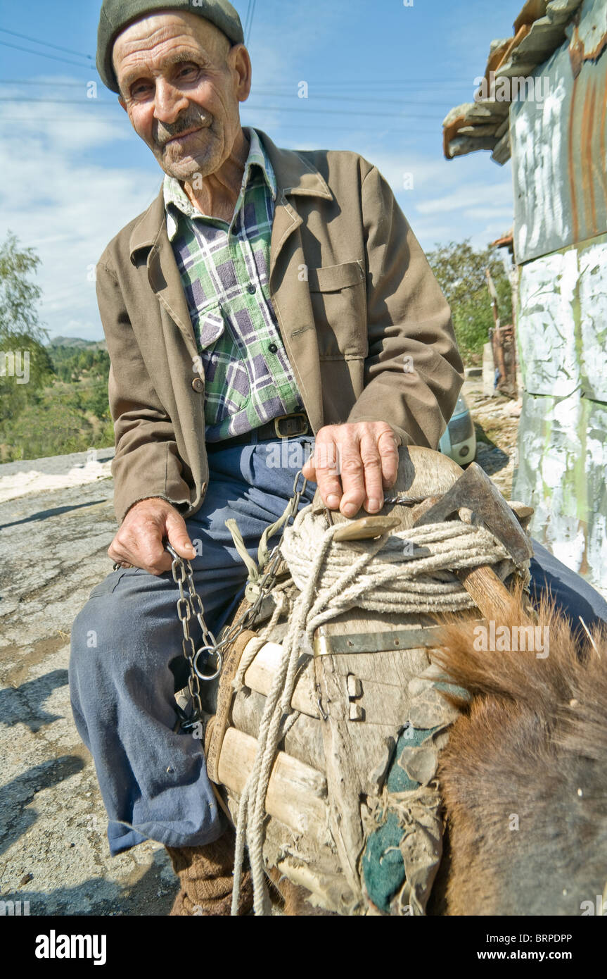 Bulgarian Muslims from the village Kushla Rhodope Mountains Bulgaria ...