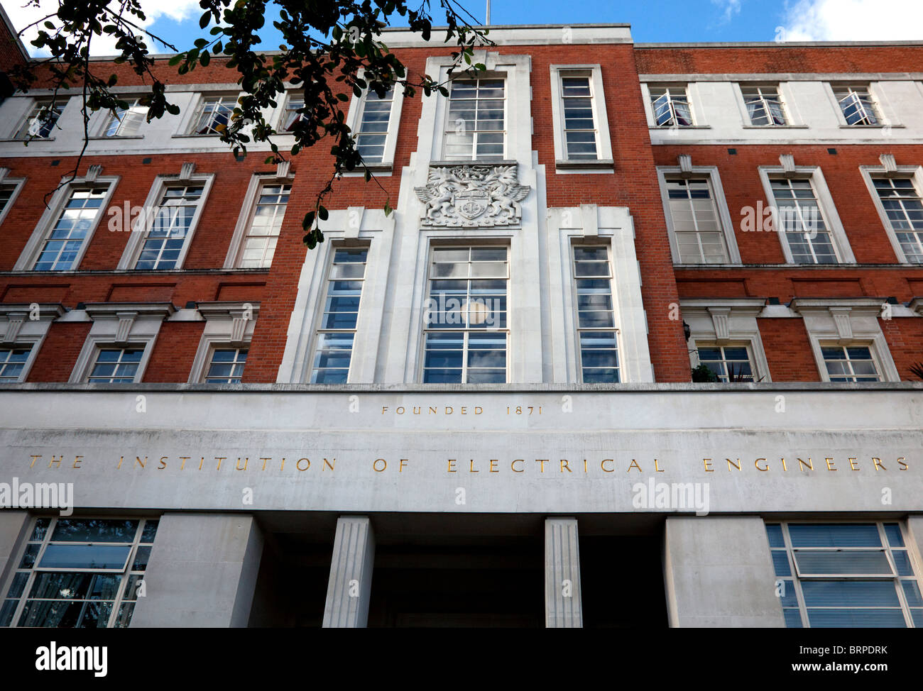 The Institution of Electrical Engineers, London Stock Photo - Alamy