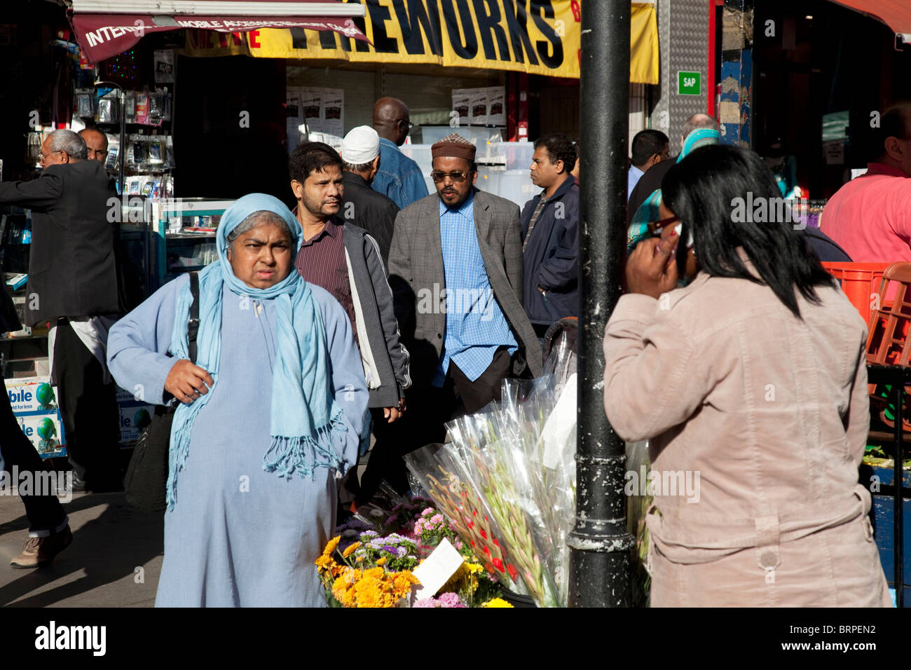 People from various ethnic, predominantly Muslim backgrounds around the ...