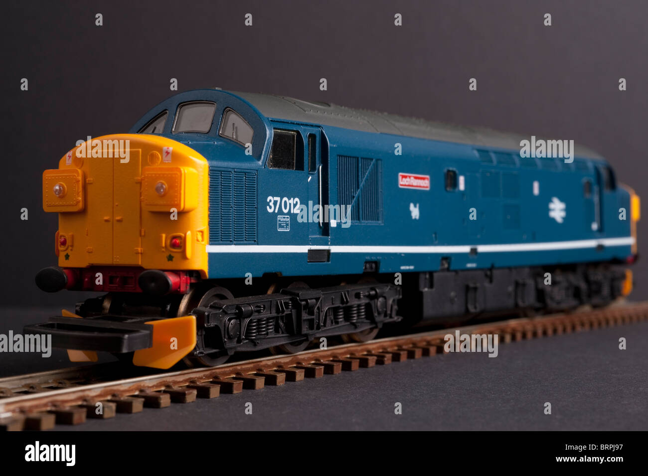 Class 37 Diesel Locomotive Loch Rannoch Stock Photo - Alamy