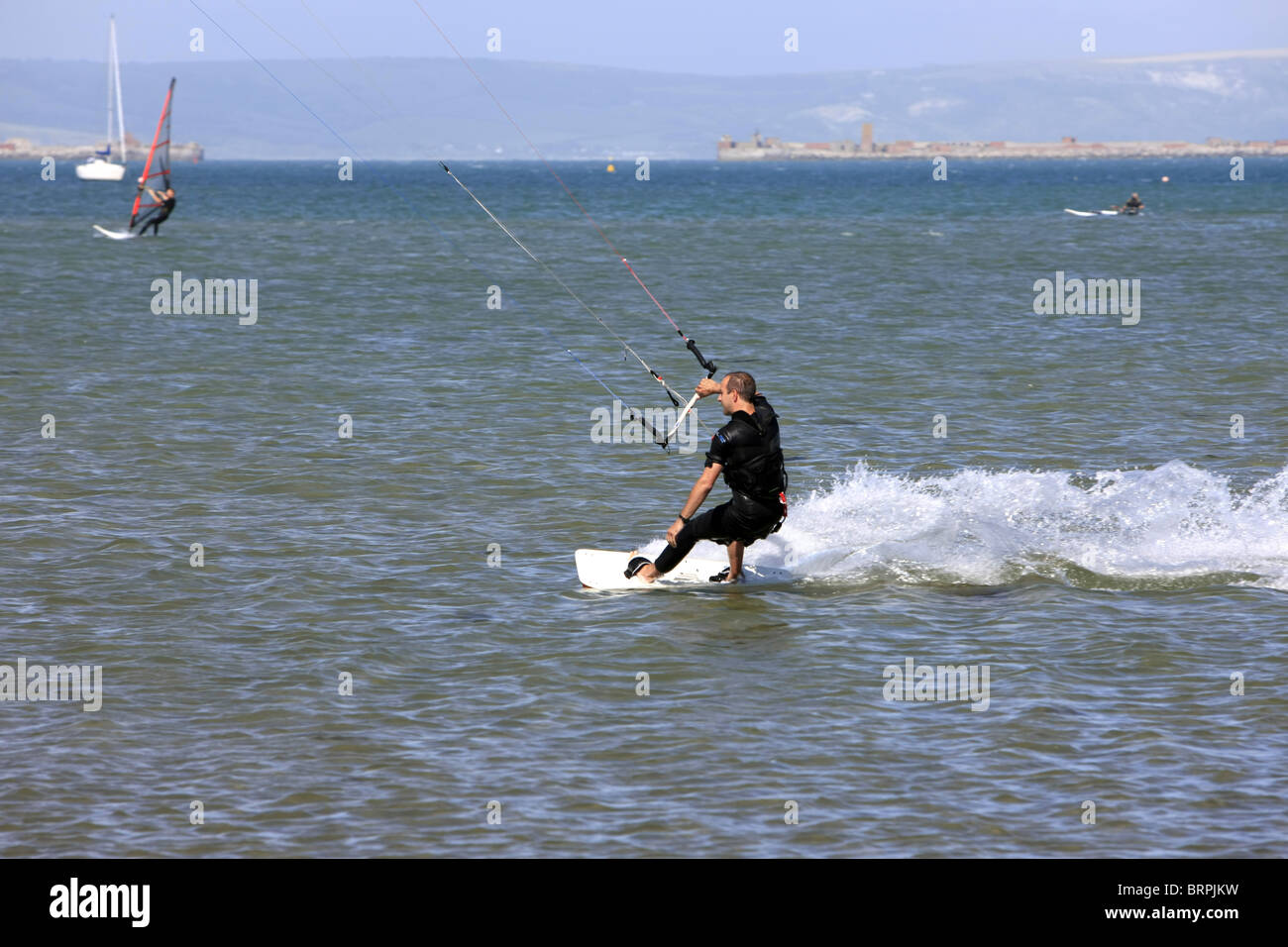 Kite surfers thrill hi-res stock photography and images - Alamy
