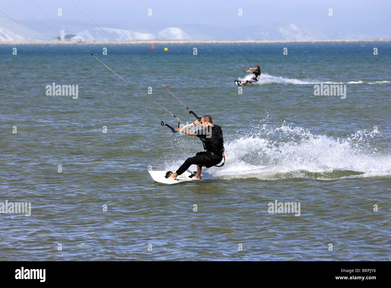 Kite surfers thrill hi-res stock photography and images - Alamy