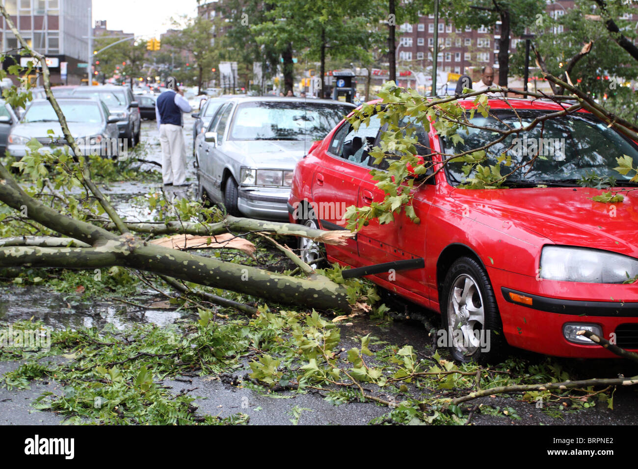 Queens, New York City- SEPTEMBER 16: Tornado Hits New York City on ...