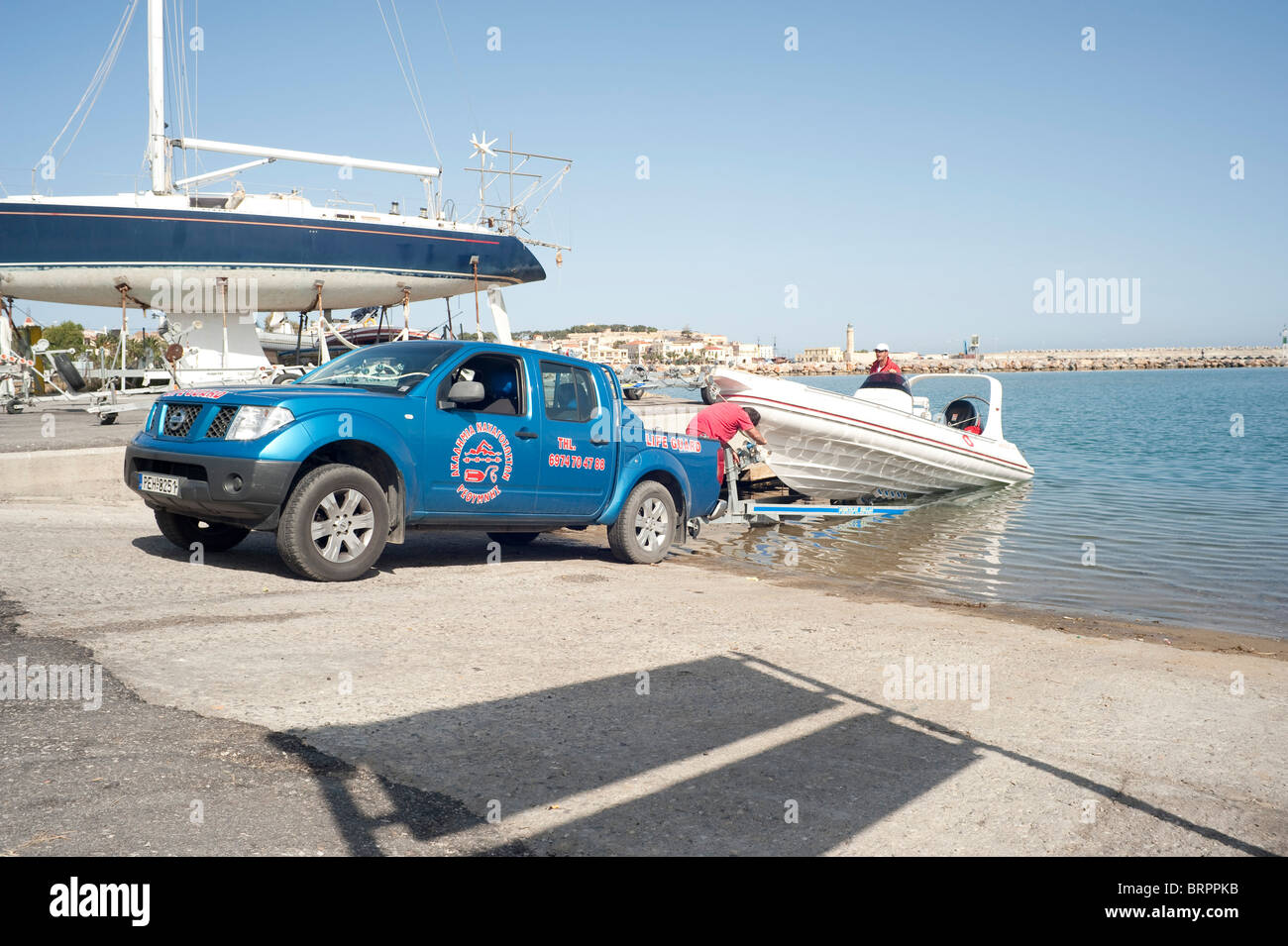Boat launching vehicle hi-res stock photography and images - Alamy