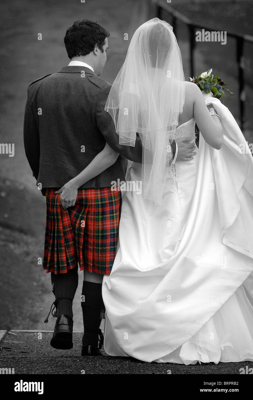 Tartan kilt bottom hi-res stock photography and images - Alamy
