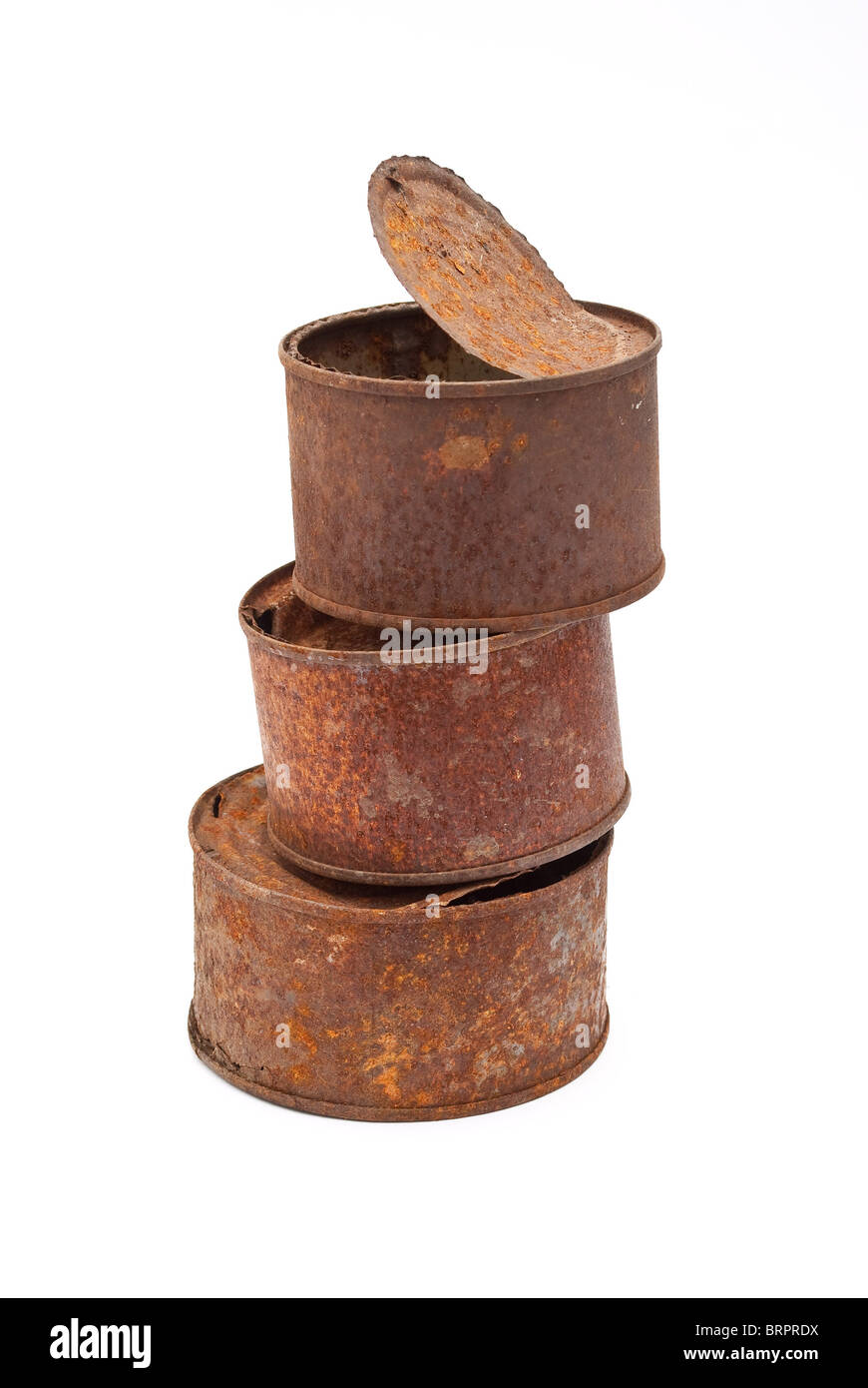 Pile of rusty can Stock Photo - Alamy