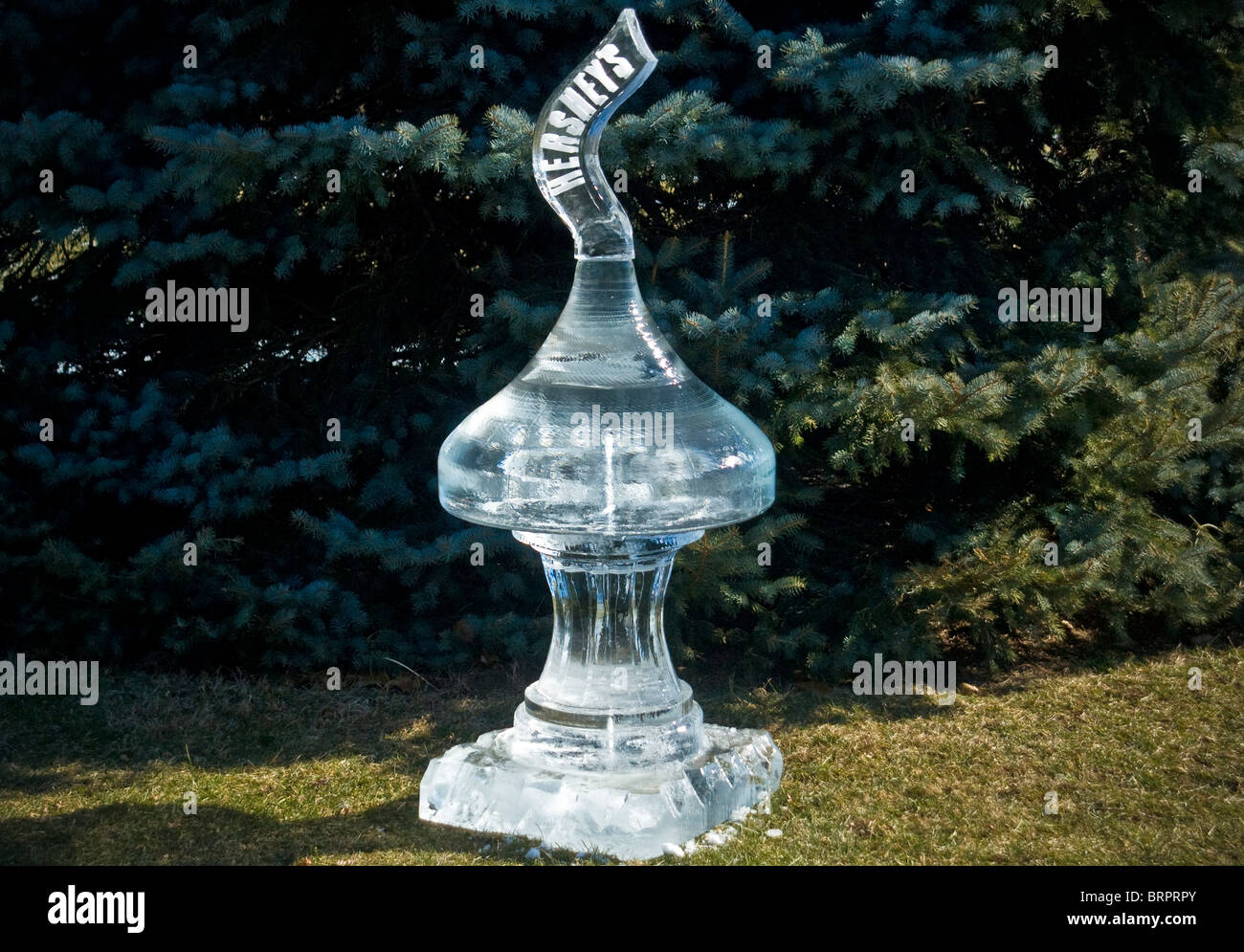 Ice carving creations at Hershey Park Rose Gardens winter festival ...