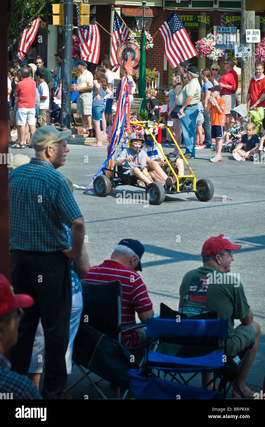 Go cart parade Stock Photo - Alamy
