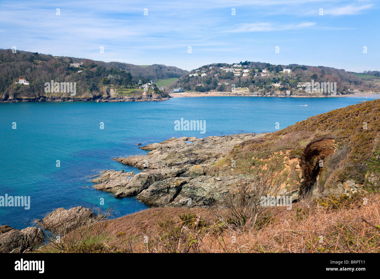 Salcombe Harbour and The Hipples (near Rickham Common), East ...
