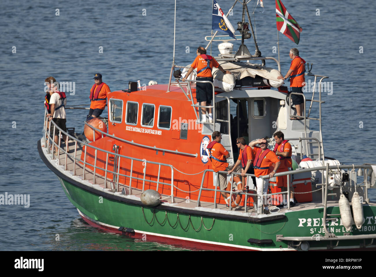 French lifeboat Stock Photo - Alamy