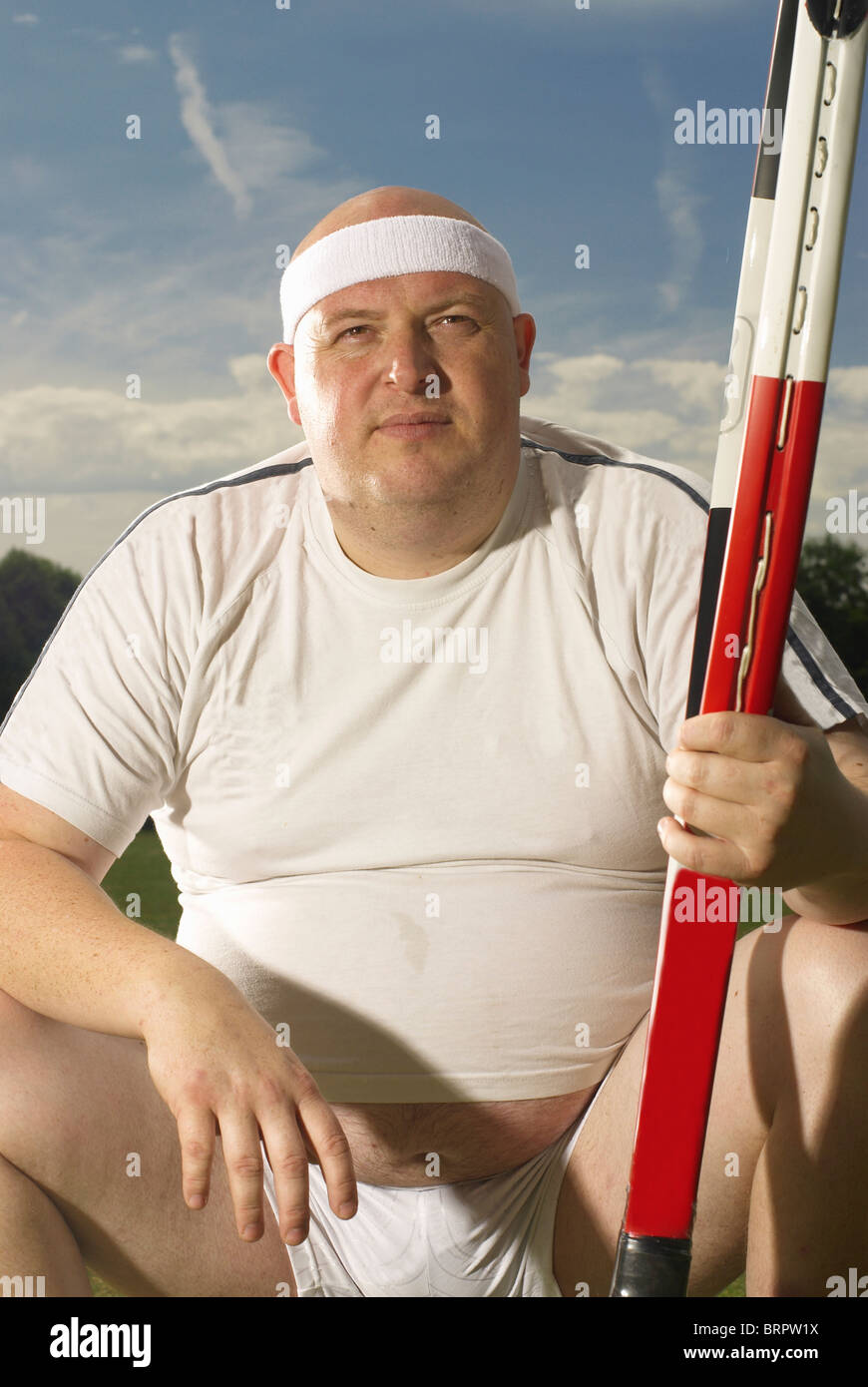 Large tennis player Stock Photo - Alamy