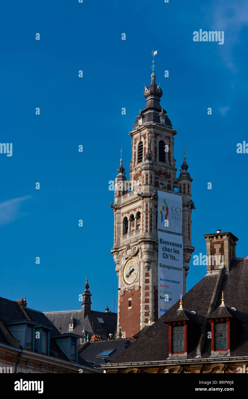 Lille belfry tower hi-res stock photography and images - Alamy