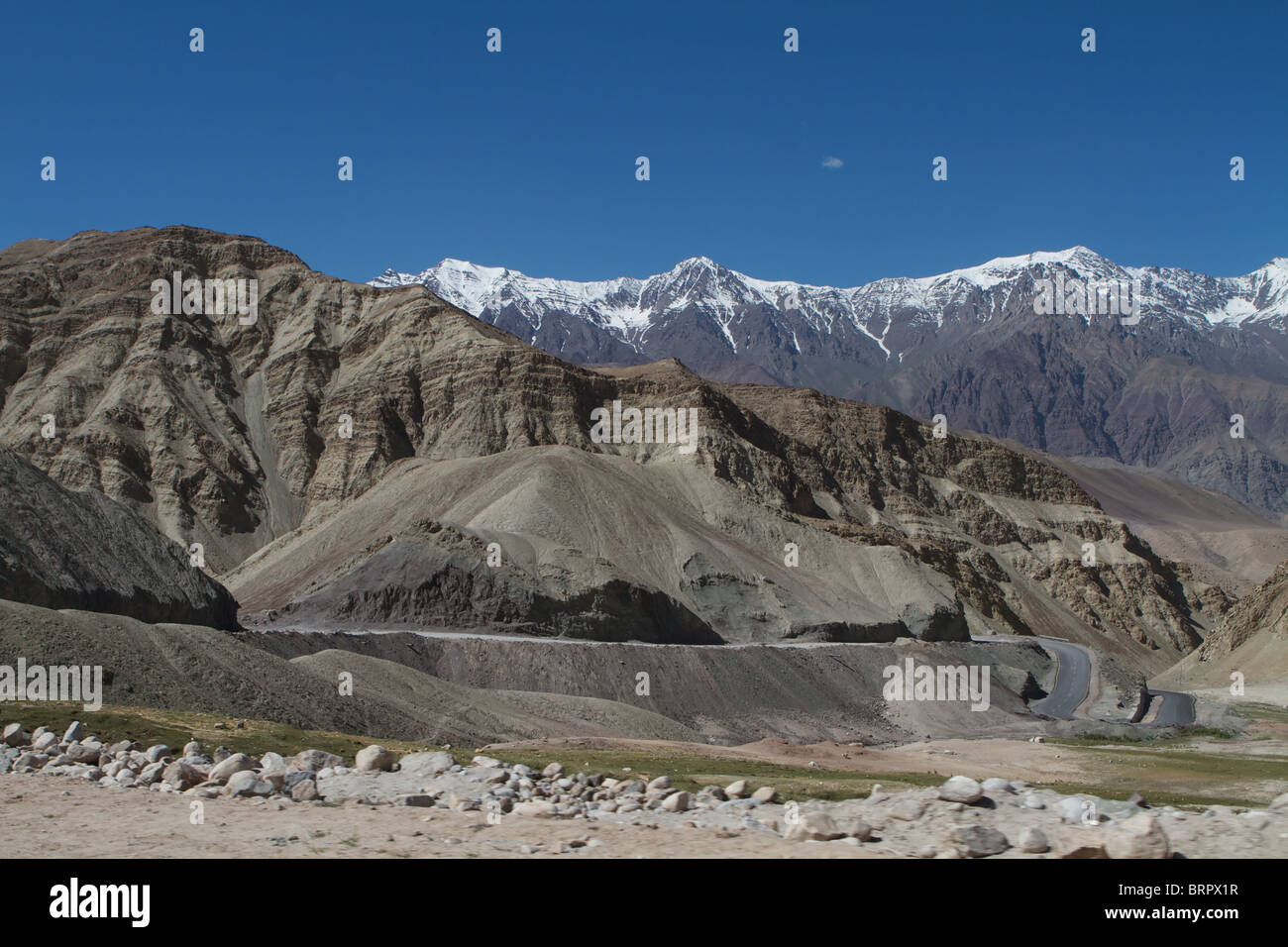 landscape of ladakh Stock Photo - Alamy