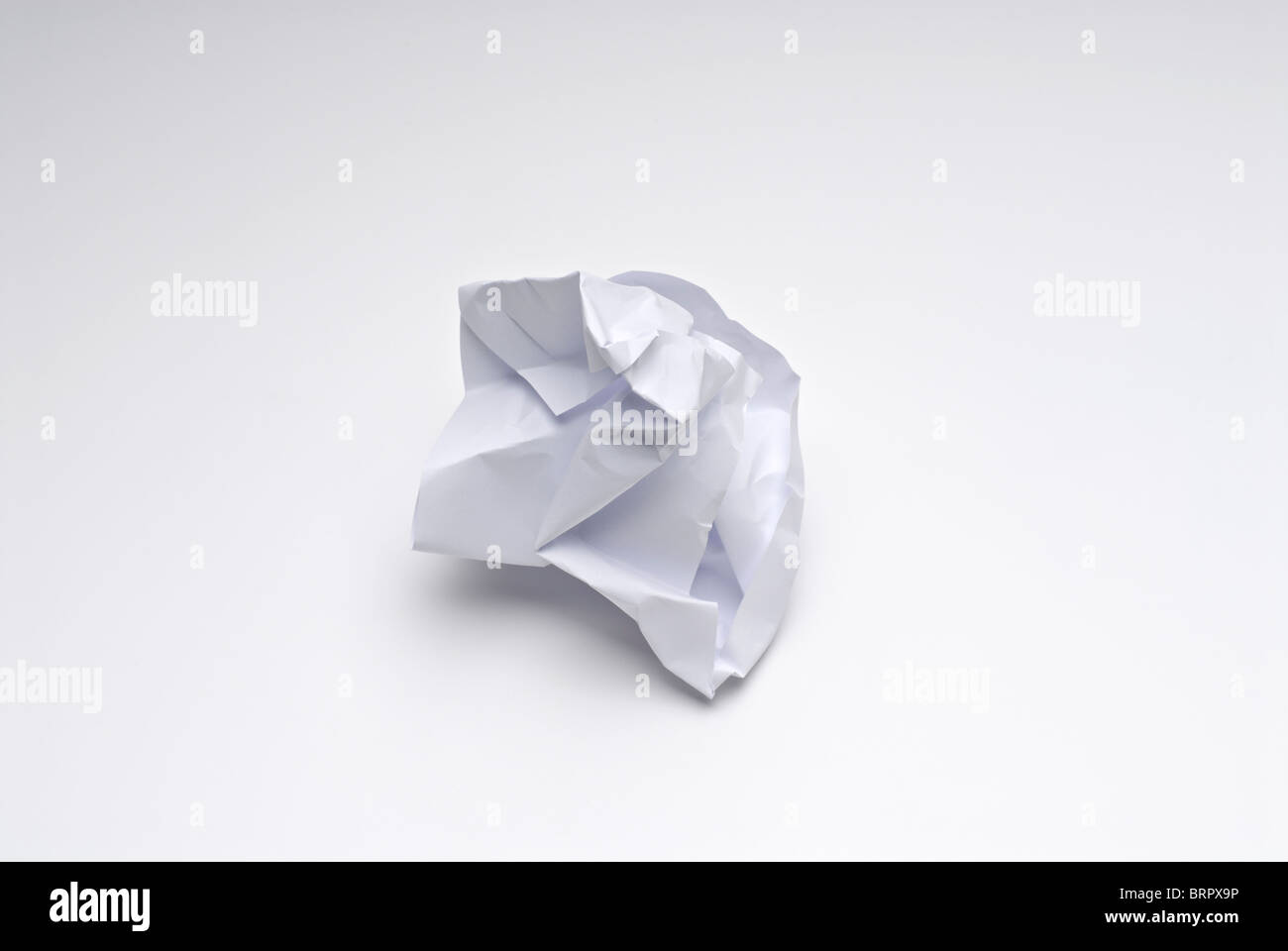 Crumpled sheet of paper Stock Photo - Alamy