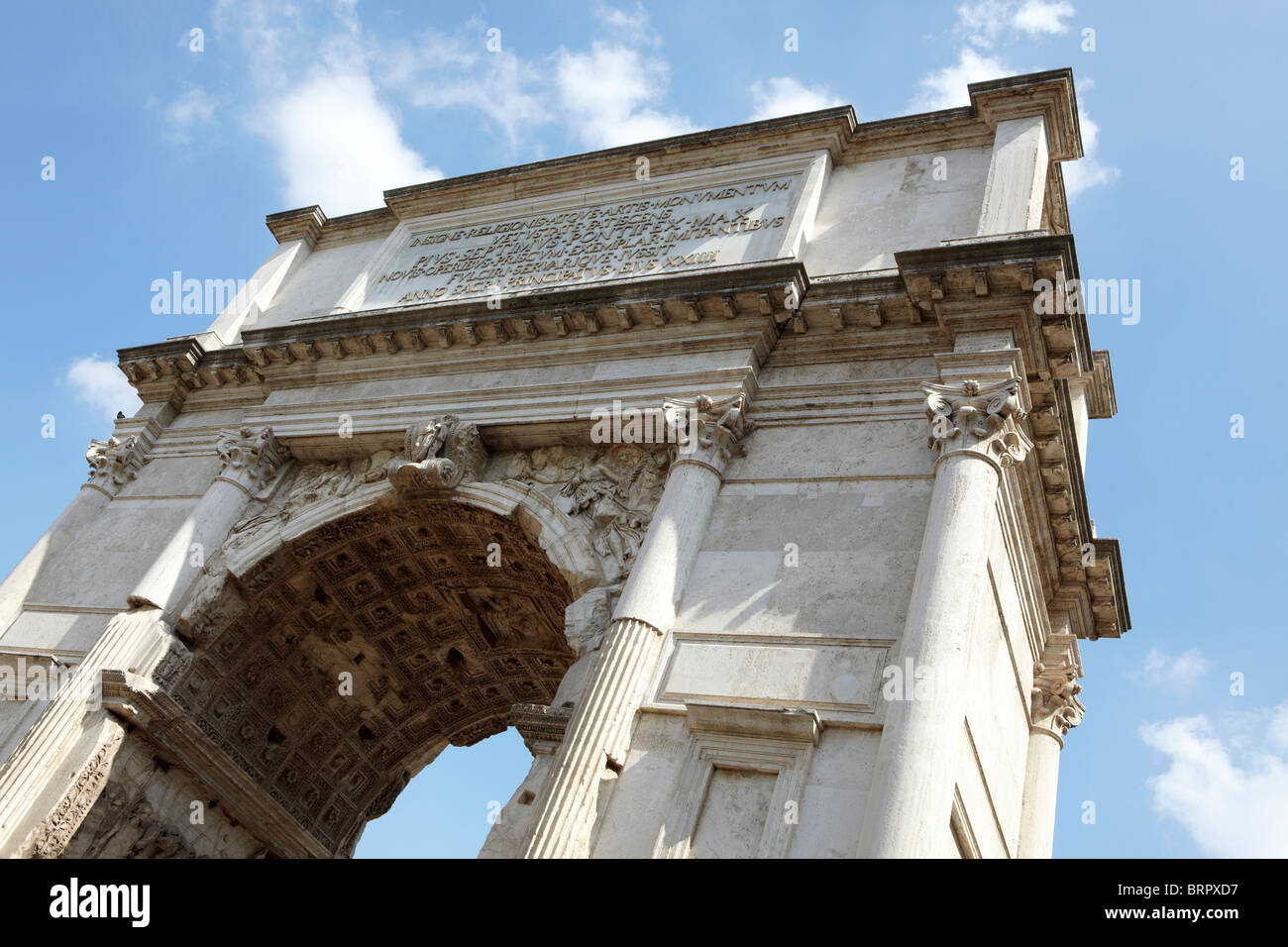 The Arch of Titus at Palatine Hill, Rome, Italy Stock Photo - Alamy