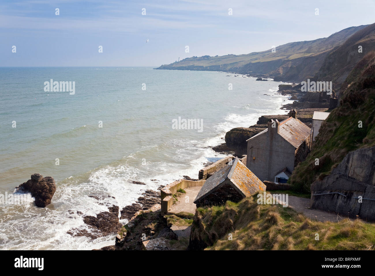 Lost village of hallsands hi-res stock photography and images - Alamy