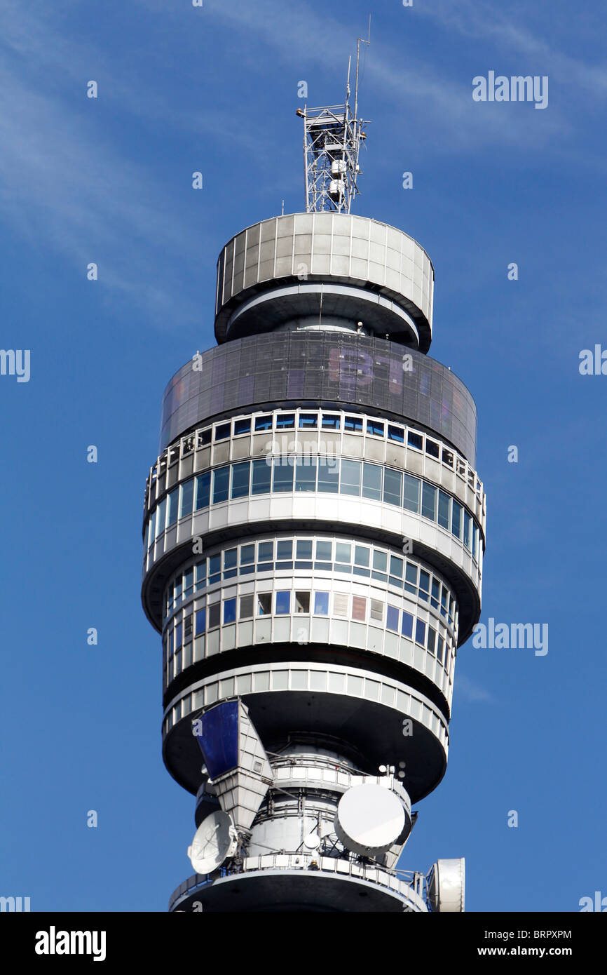 The BT tower in Central London Stock Photo - Alamy