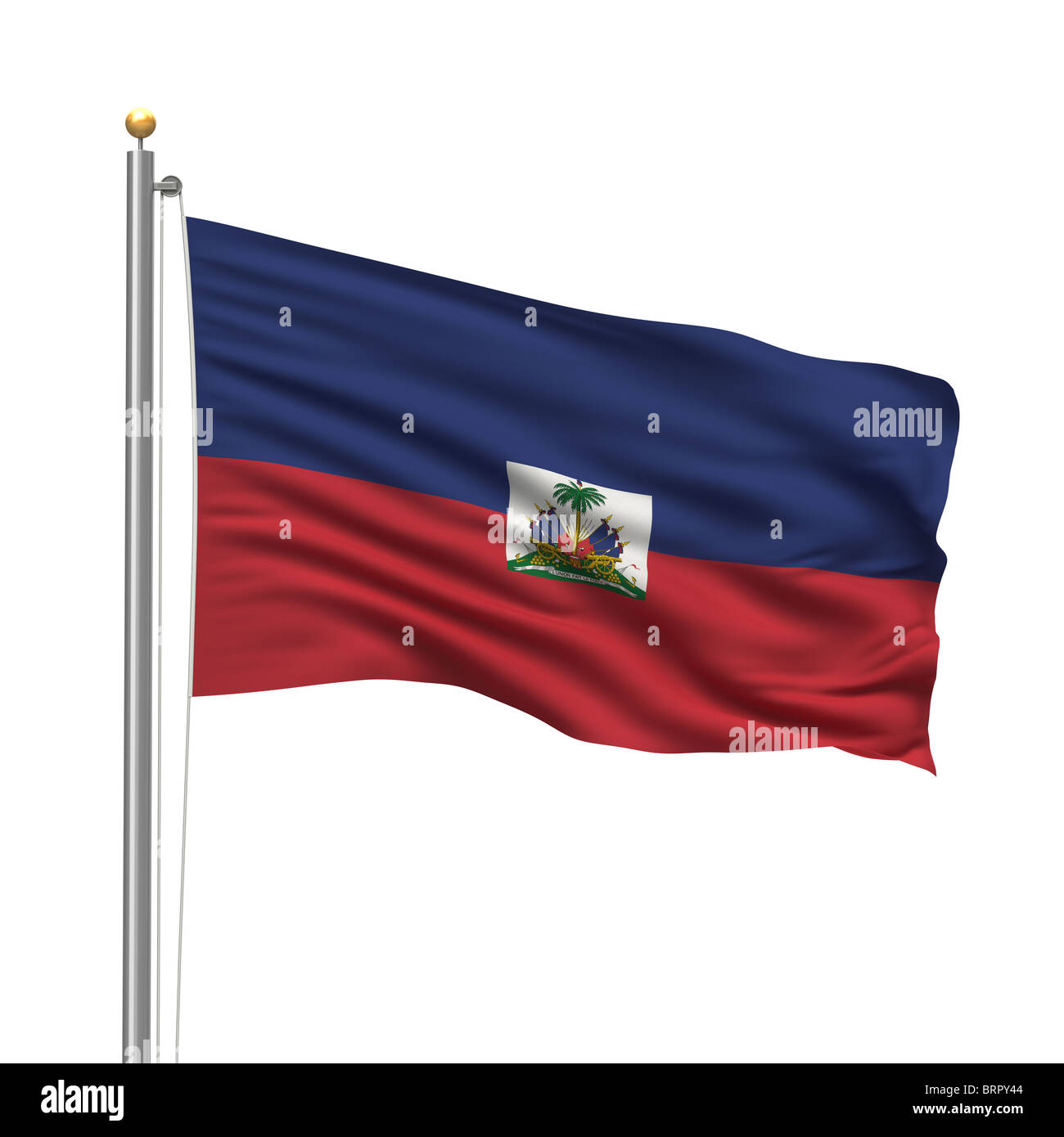 Haitian flag Cut Out Stock Images & Pictures - Alamy