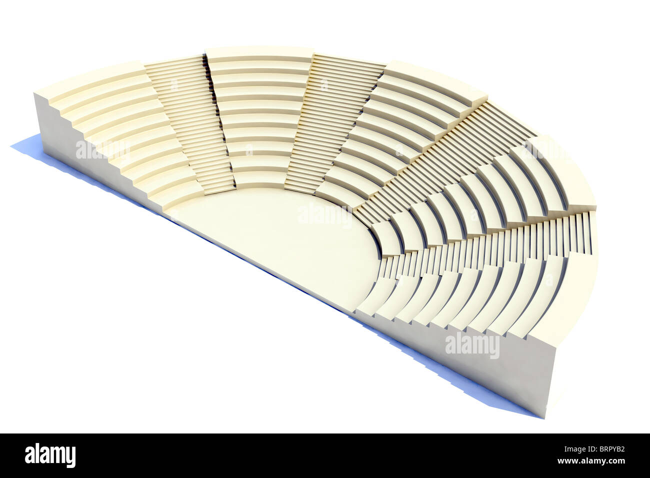 3d amphitheater roman style Stock Photo - Alamy