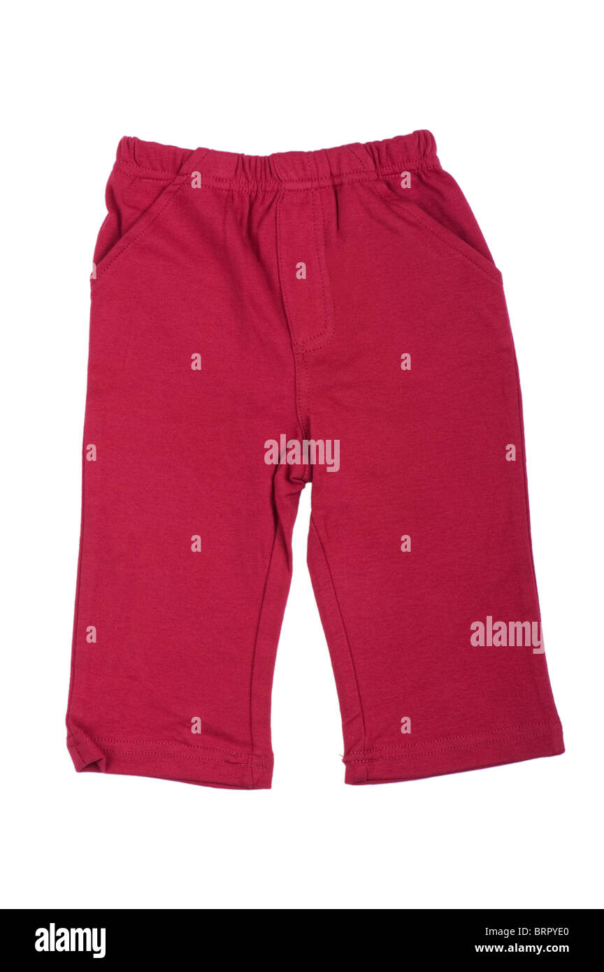 object on white - clothes for child close up Stock Photo - Alamy