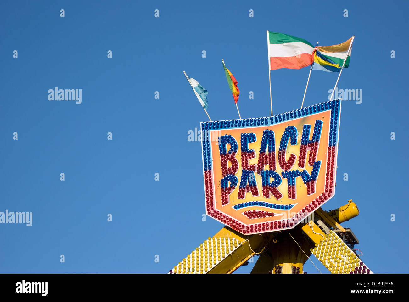 Fairground ride sign hi-res stock photography and images - Alamy