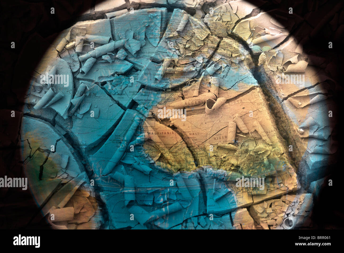 The world cracking up through drying out Concept for desertification ...