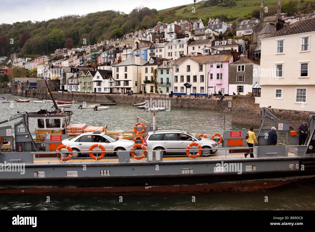 Car ferries crossing picturesque dartmouth hi-res stock photography and ...