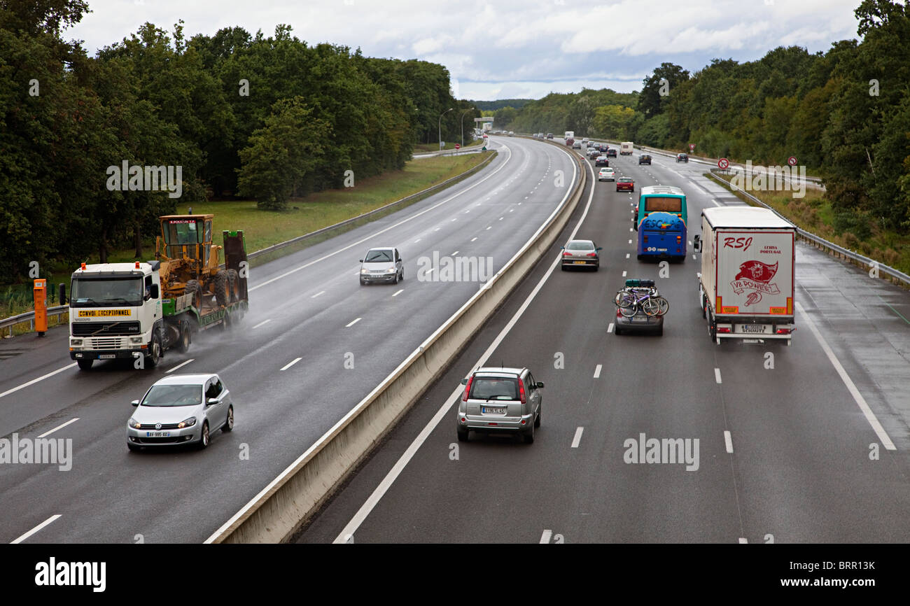 A20 france road hi-res stock photography and images - Alamy