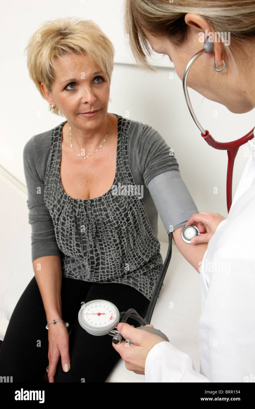 Blood pressure check hi-res stock photography and images - Alamy