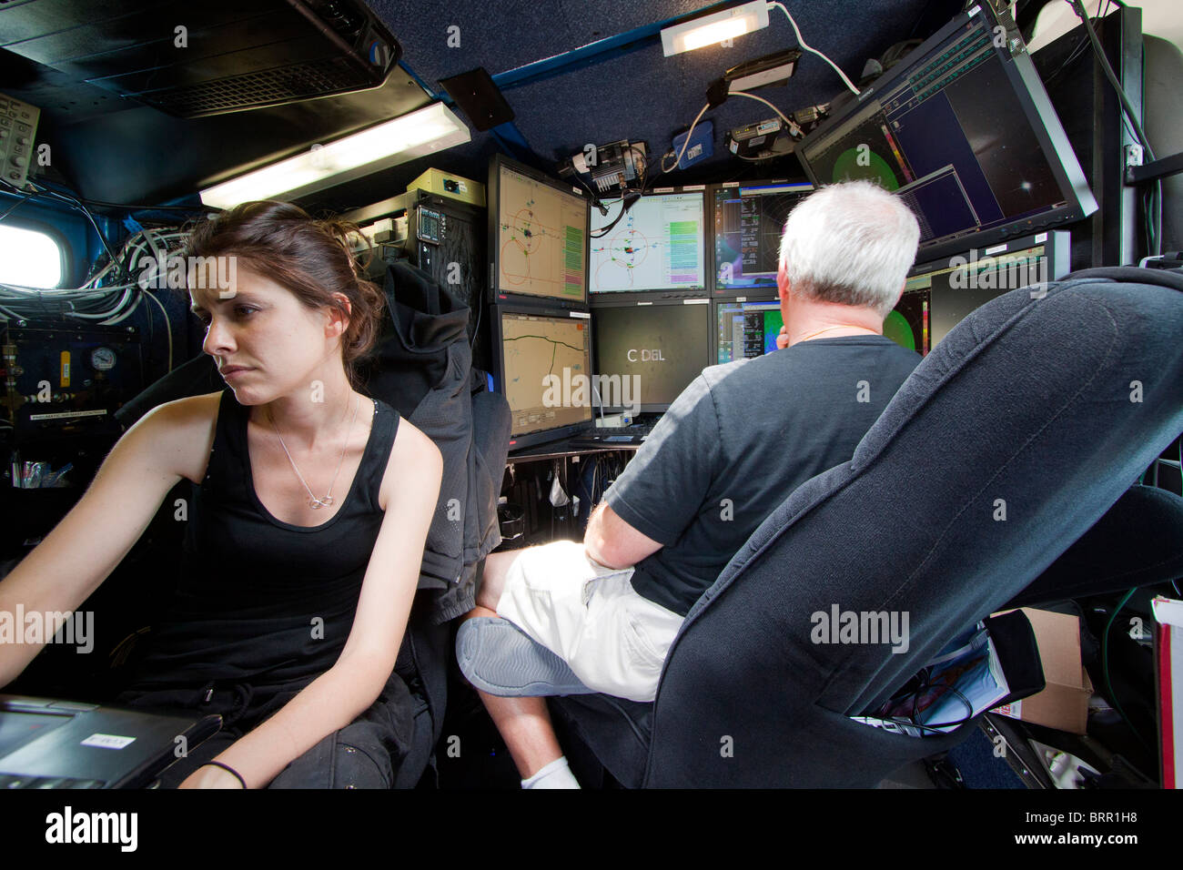 Vortex 2 Steering Committee scientist Josh Wurman (right) and Principal ...