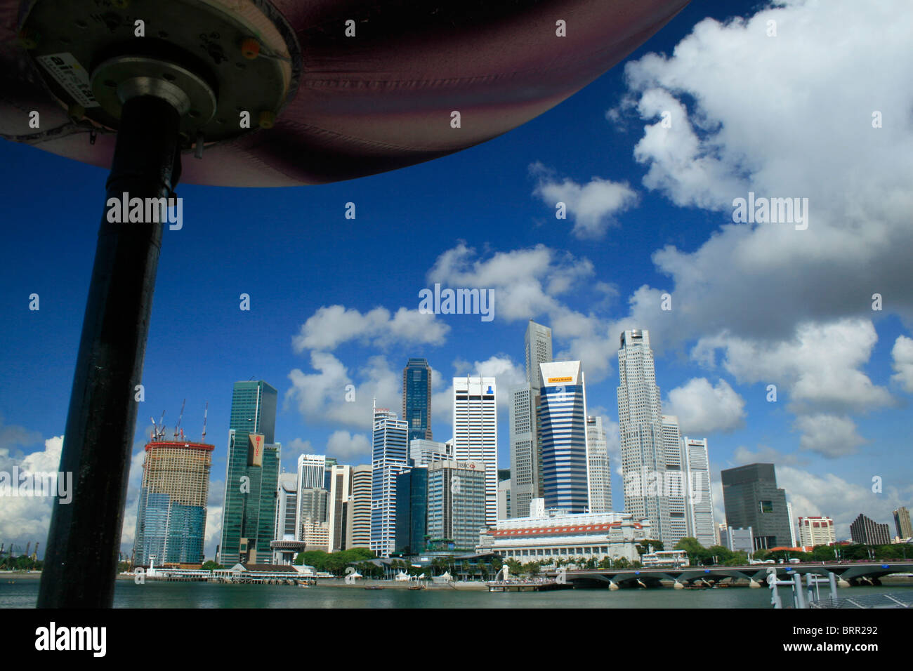 A general view of the Singapore CBD skyline. Singapore, is an island ...