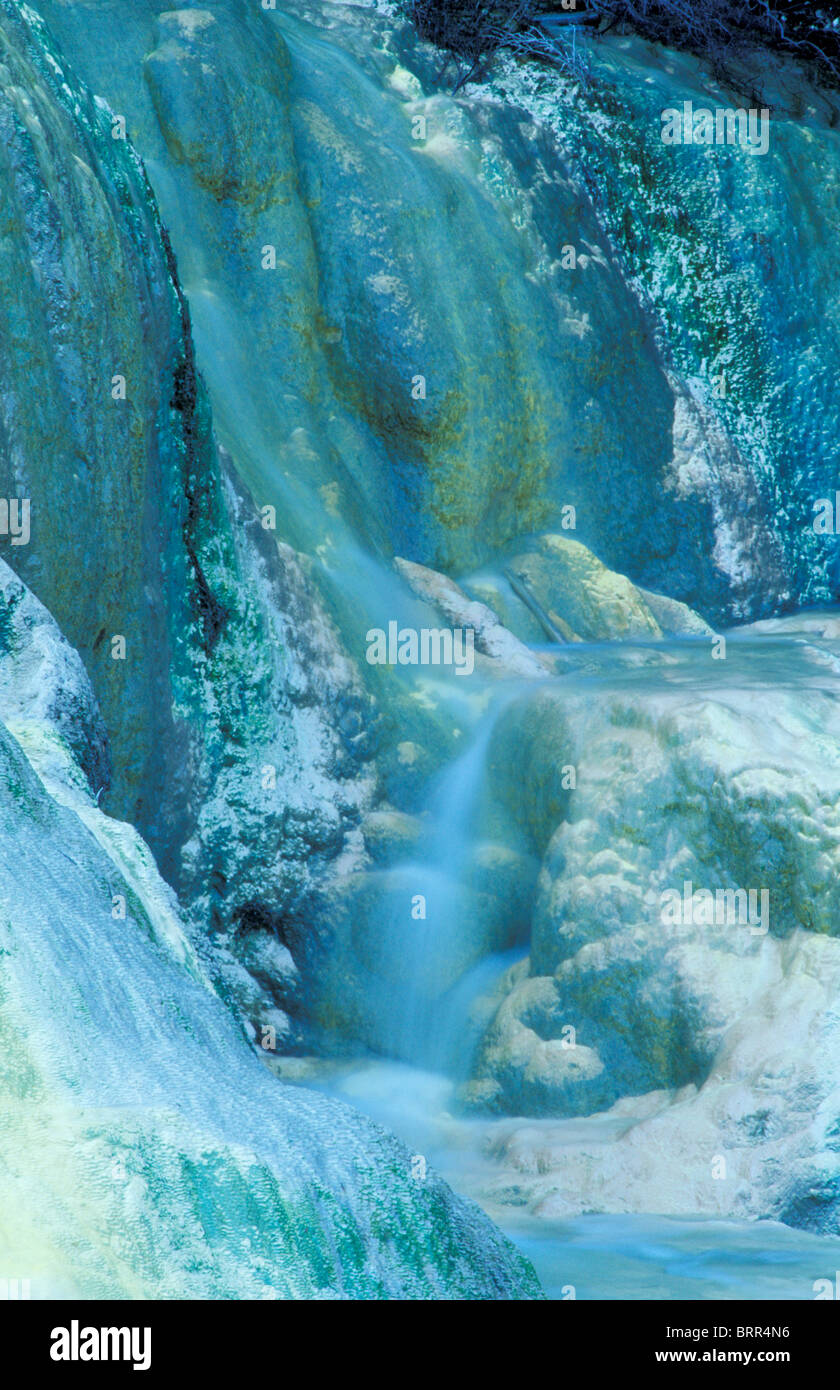 Rotorua sulphur landscape hi-res stock photography and images - Alamy