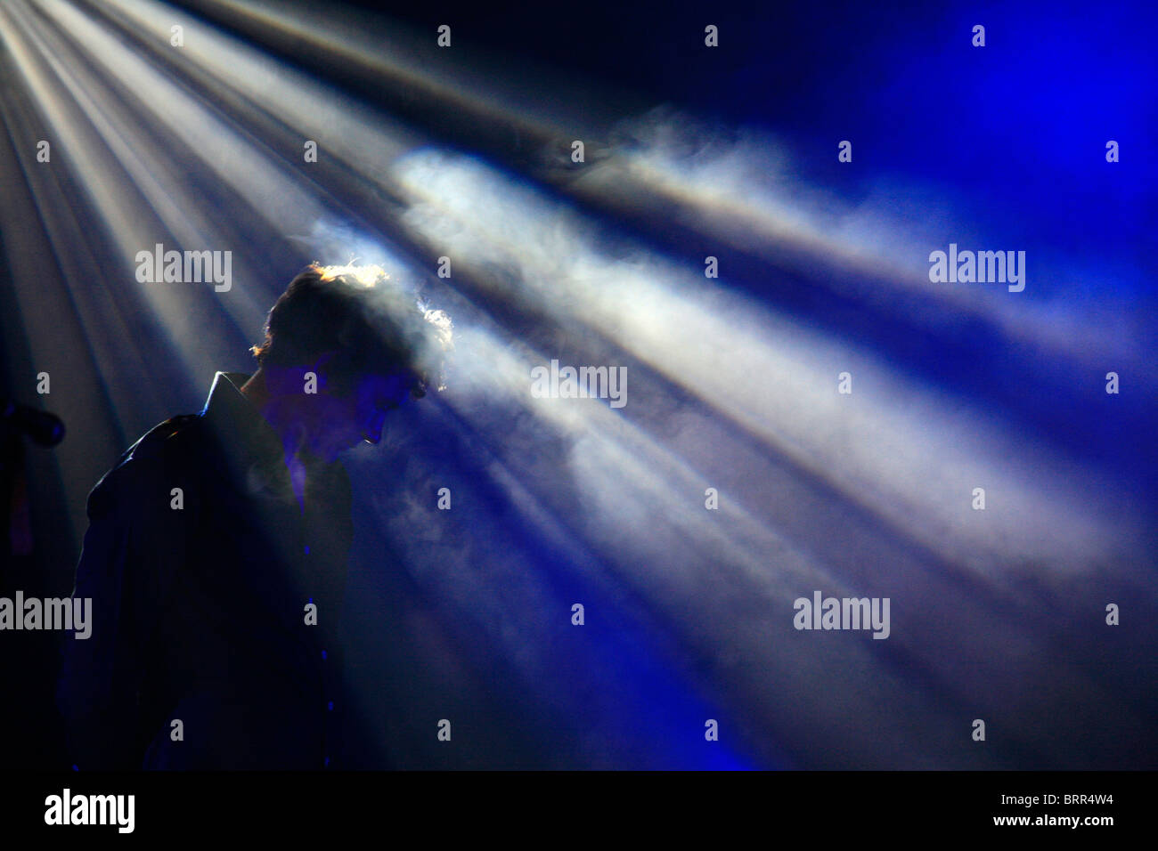 South African band Freshlyground performing on stage Stock Photo - Alamy