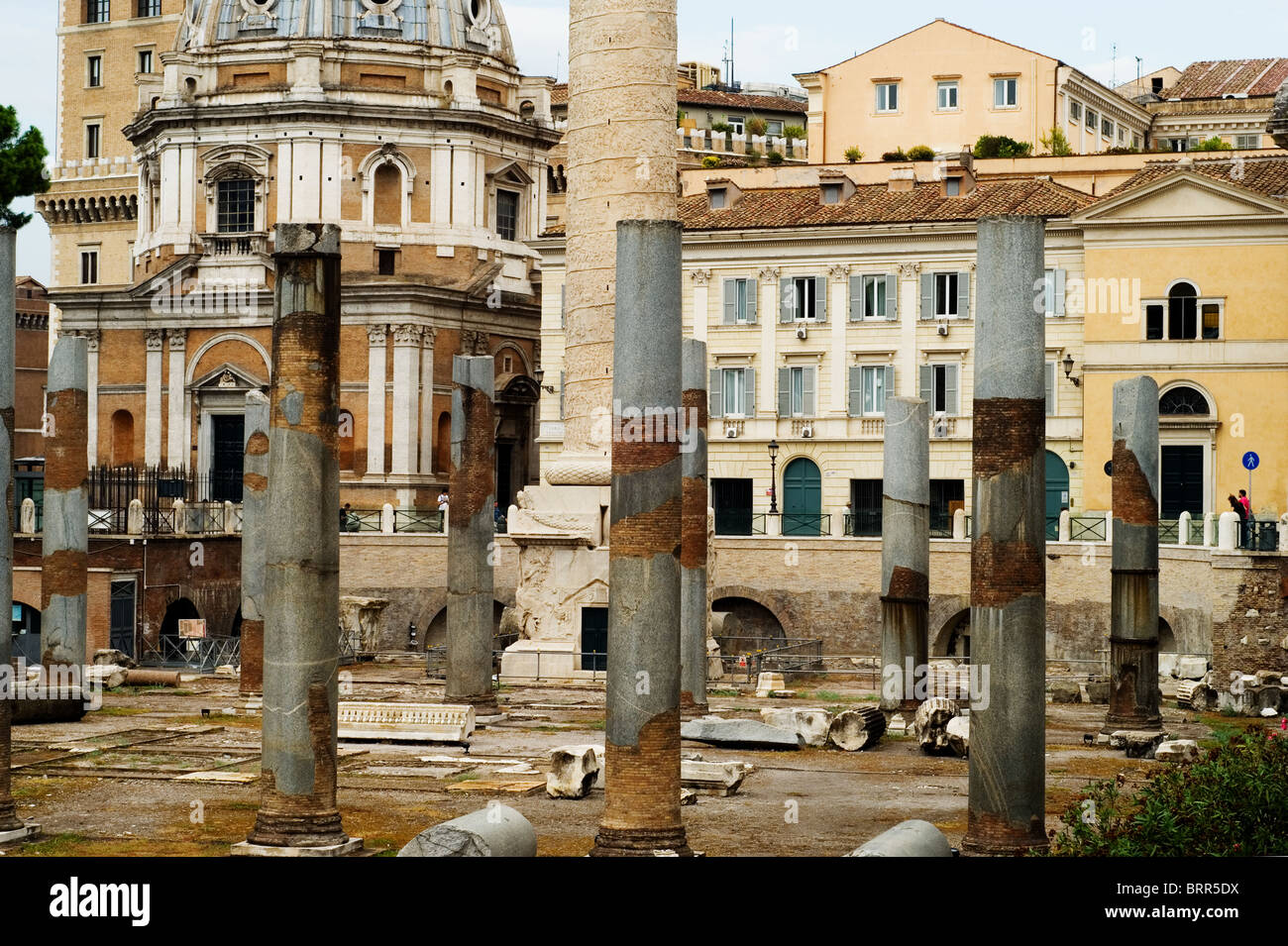 Rome Italy ruins Stock Photo - Alamy