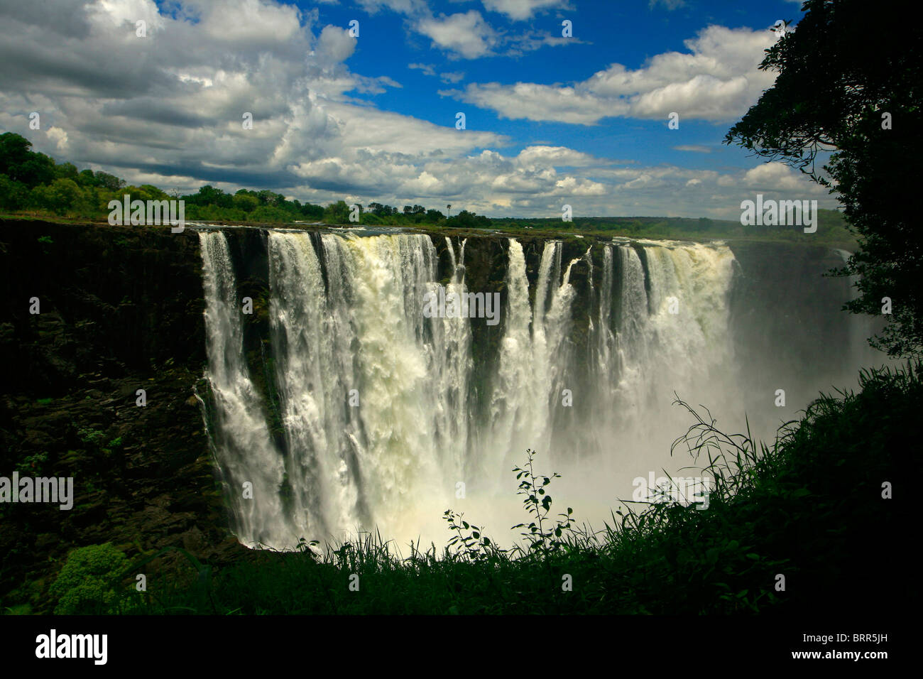 A view of the Victoria Falls Stock Photo - Alamy