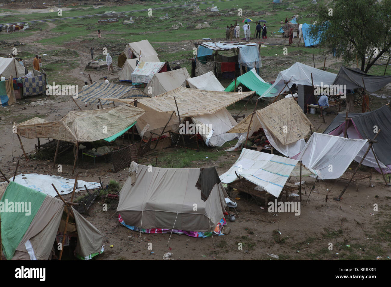 Victims of severe floods in Pakistan (2010 Stock Photo - Alamy