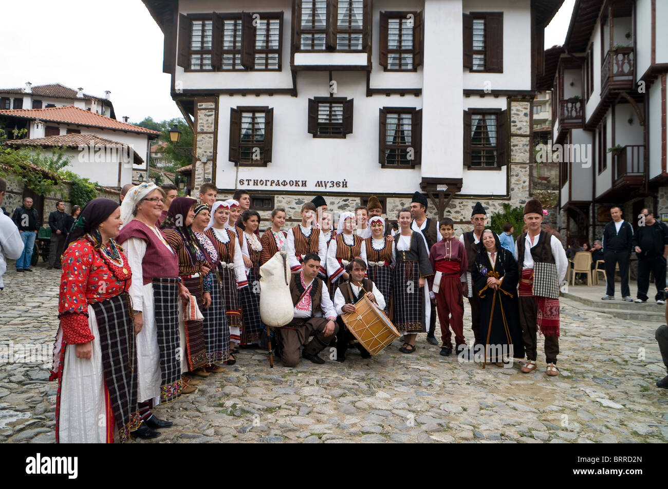 Amateur Chamber Folk Dance from Bulgaria Zlatograd Stock Photo - Alamy