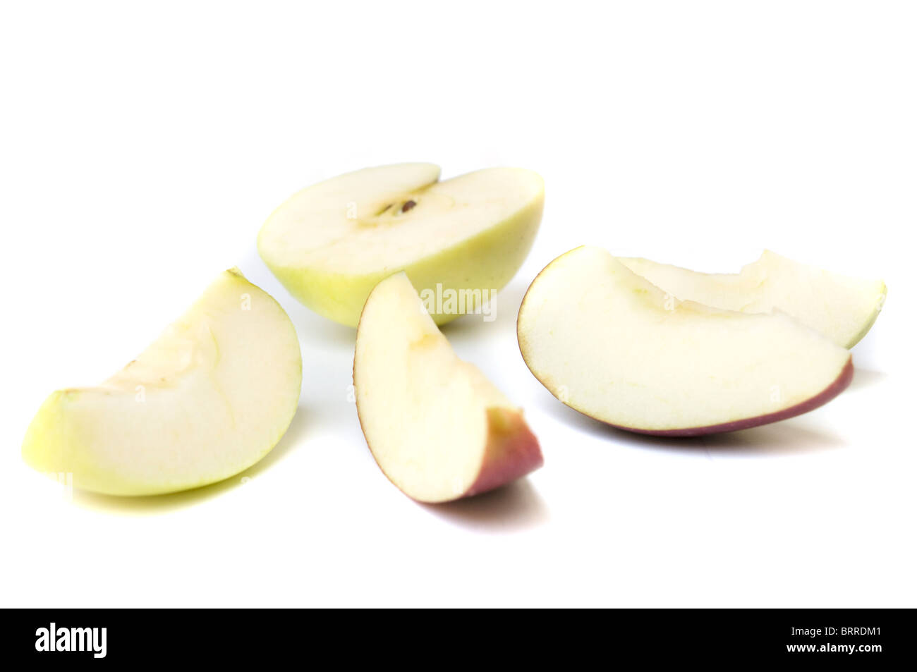 Apple slices hi-res stock photography and images - Alamy