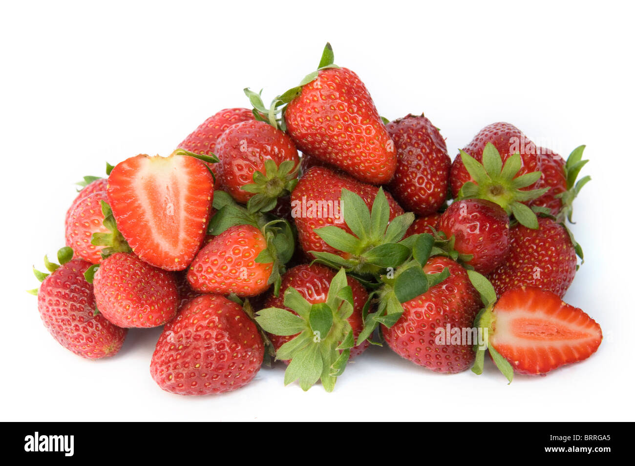 pile of strawberries Stock Photo - Alamy