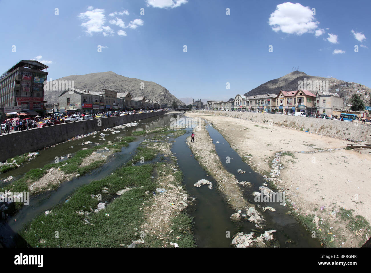 Dried up kabul river hi-res stock photography and images - Alamy