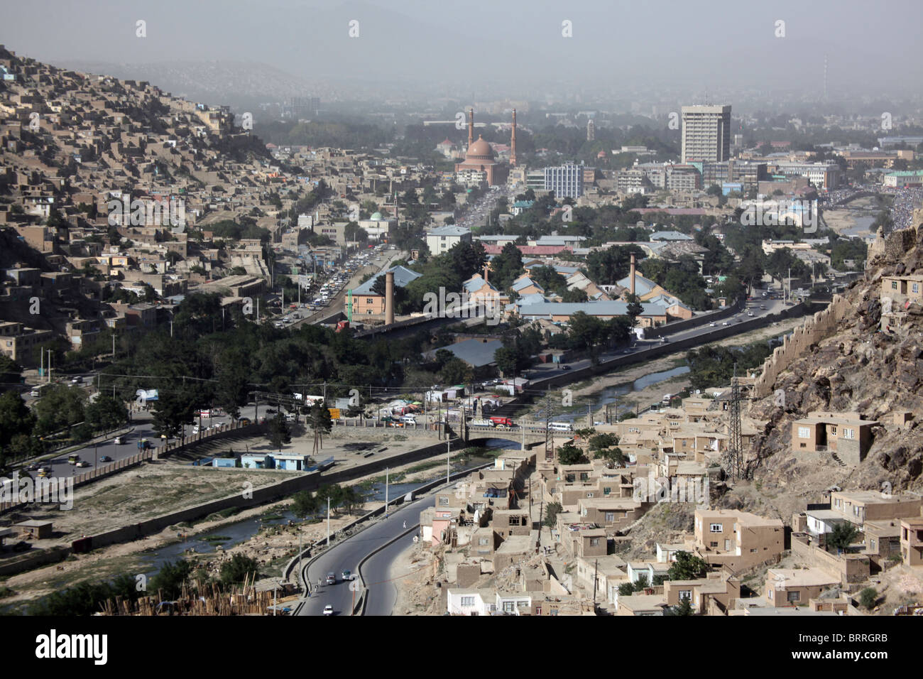 arial view of kabul, Afghanistan Stock Photo - Alamy
